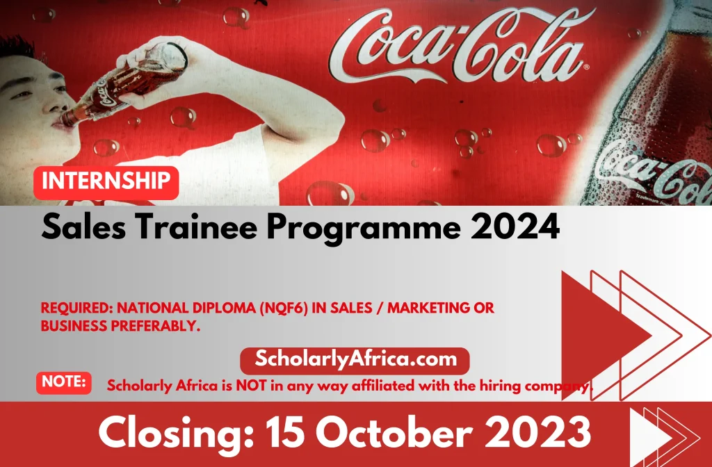 Coca Cola Learnership 2024: Application Guidelines And Timeline – South ... Coca Cola Learnership 2024: Application Guidelines And Timeline – South ...